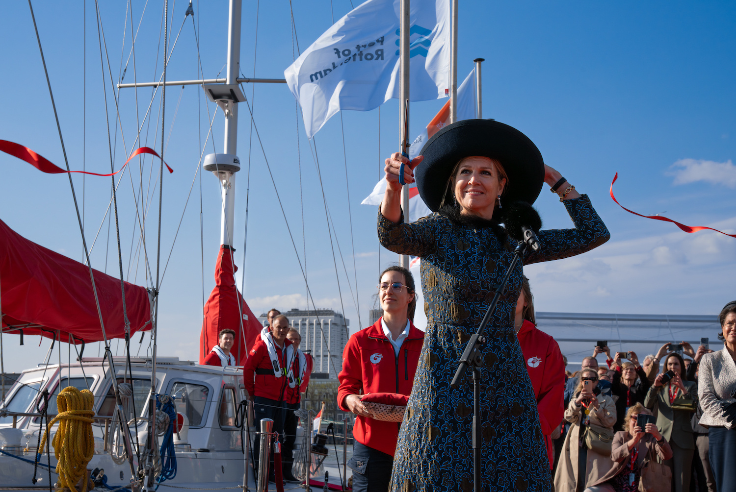 Dutch Queen Máxima christens new Sea Ranger ship - Sea Ranger Service